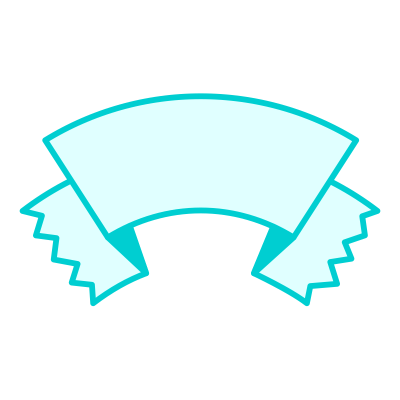 Curved SVG Banner Clipart SVG - Clipart free download